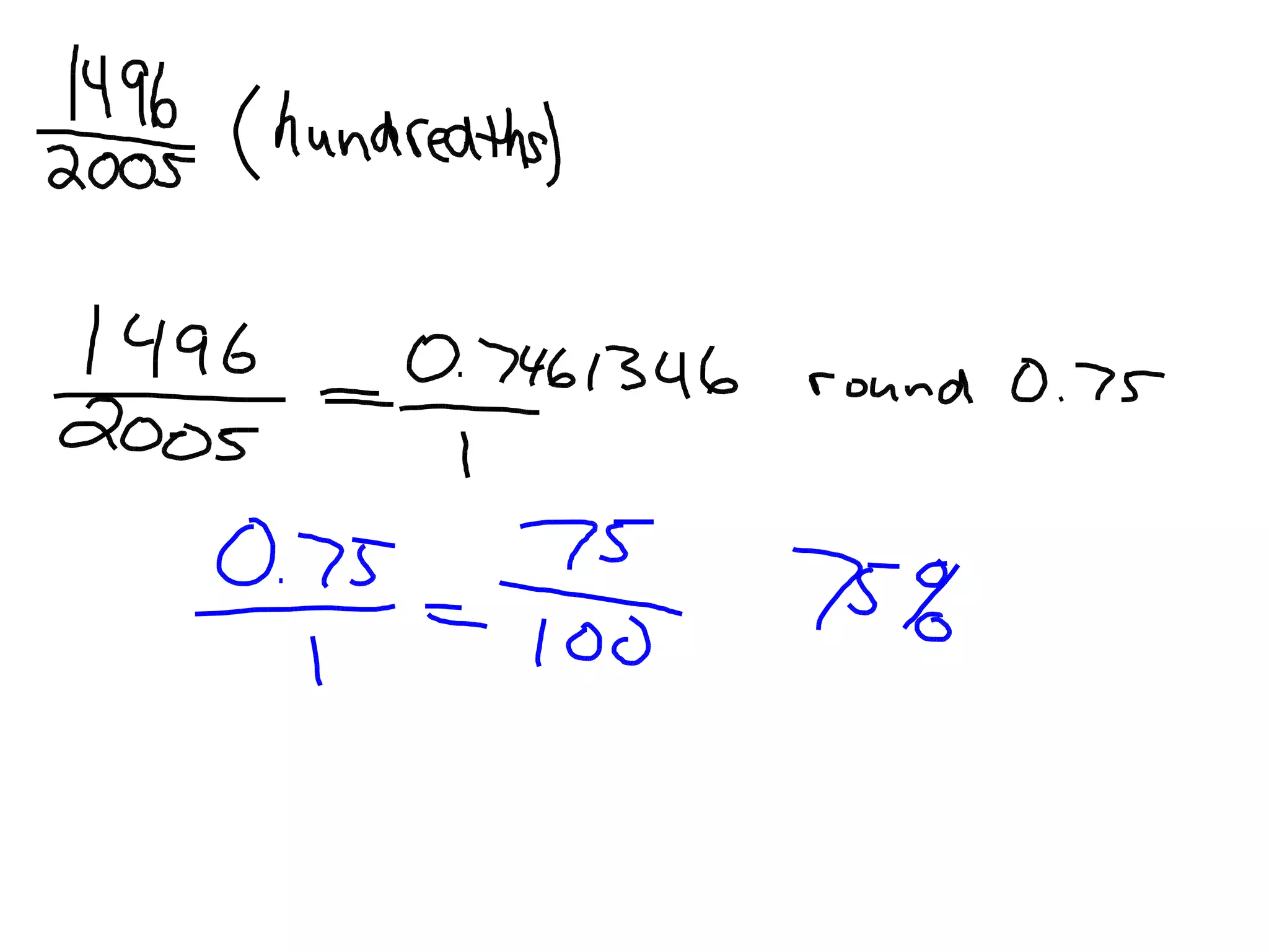Ascending convert frac to dec | PPT