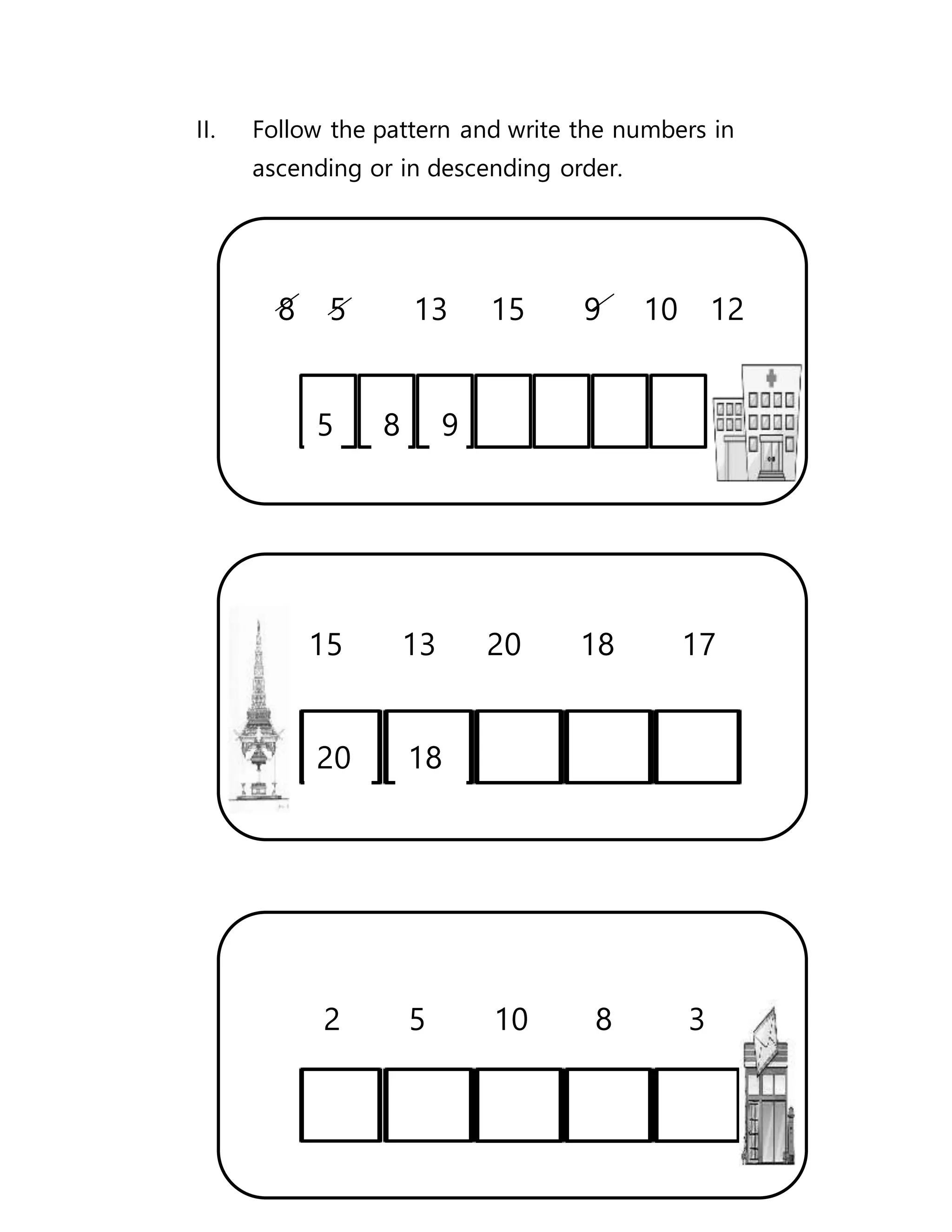 Ascending numbers | PDF