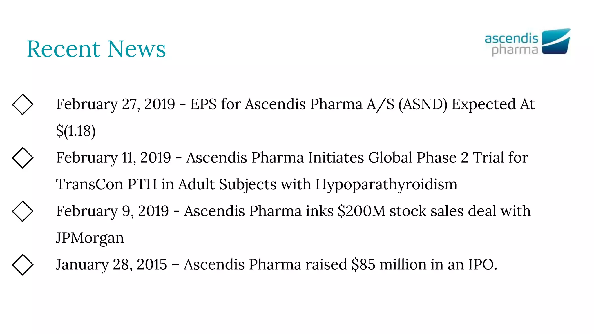 Ascendis Pharma Investment Presentation | PPTX