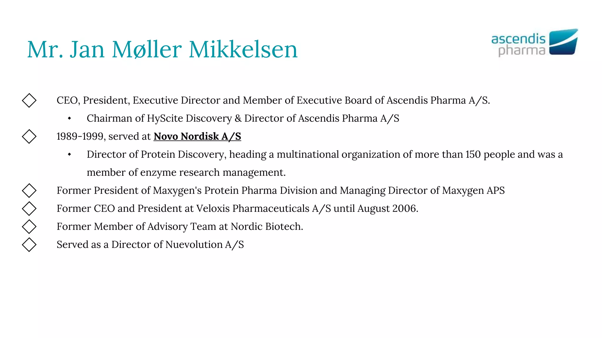 Ascendis Pharma Investment Presentation | PPTX