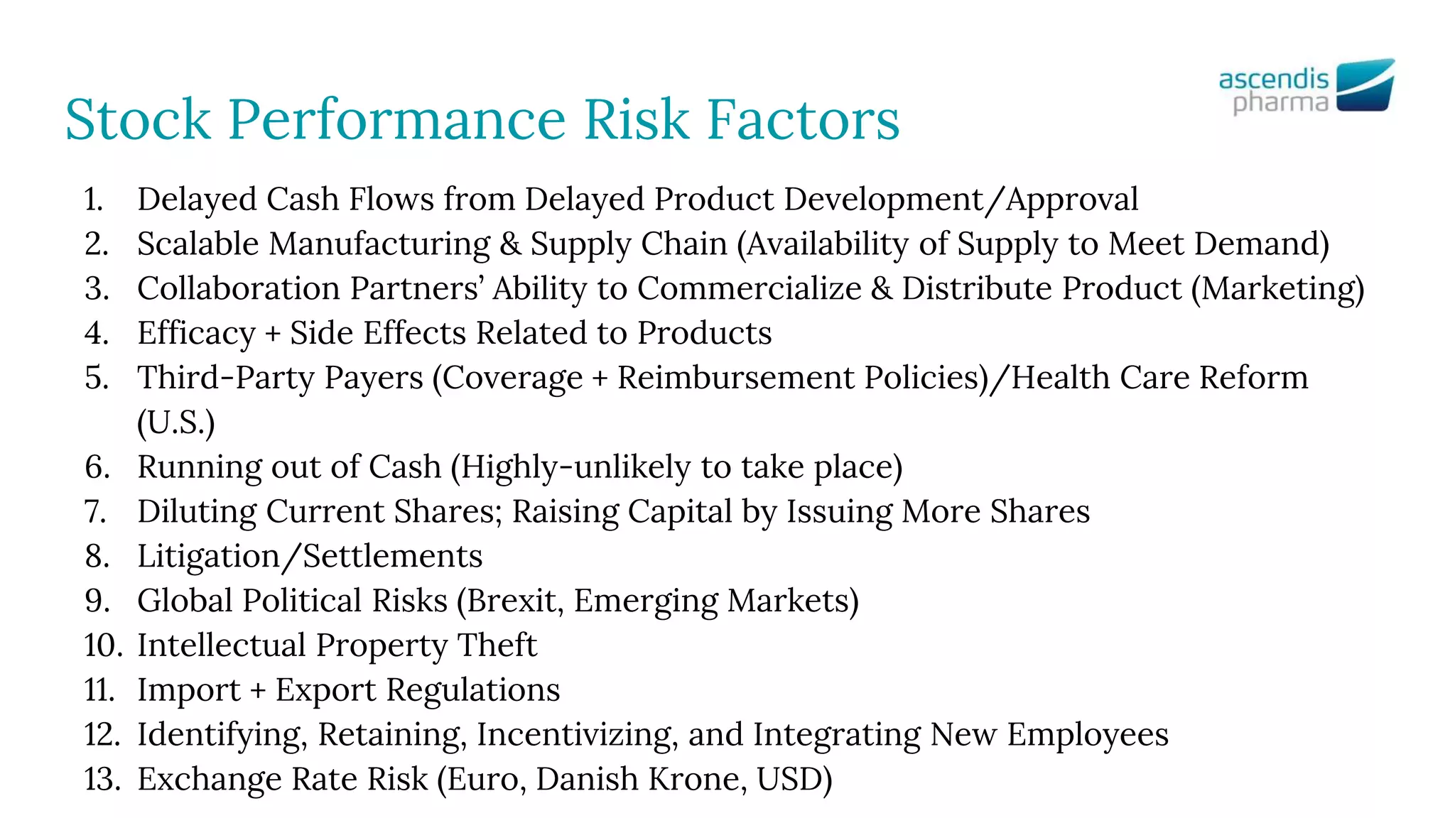 Ascendis Pharma Investment Presentation | PPTX