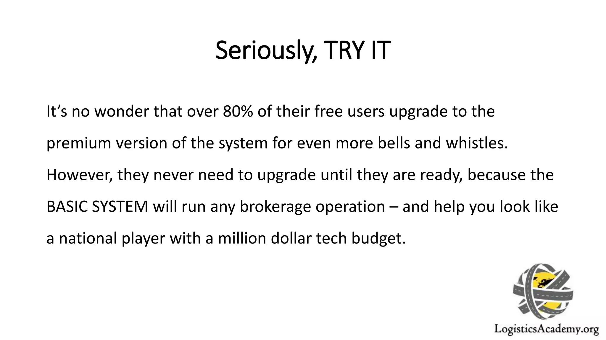 Ascend tms review – free transportation management system | PPTX