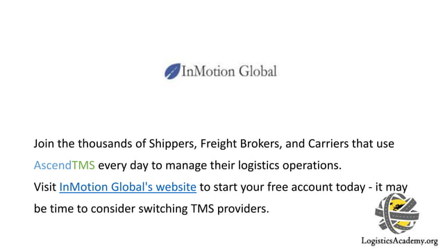 Ascend tms review – free transportation management system | PPT