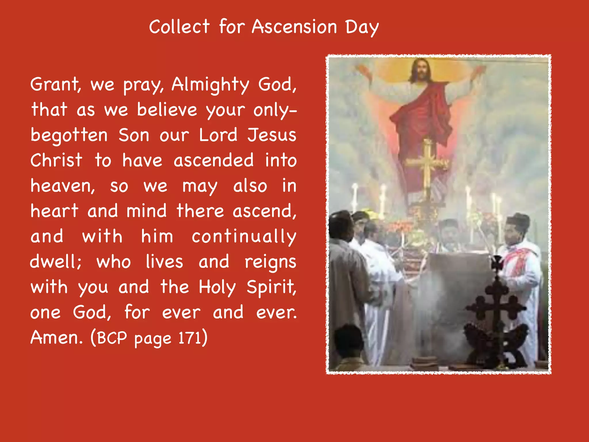 Ascension to Pentecost | PDF
