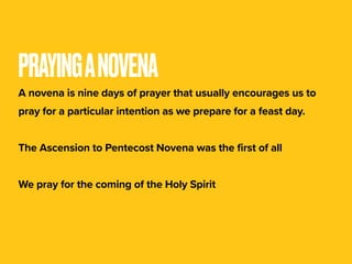 Ascension to Pentecost | PDF