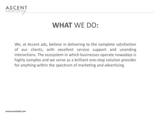Marketing & Advertising Agency in Mumbai, India. | PDF