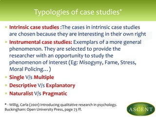 Case Study Psychology