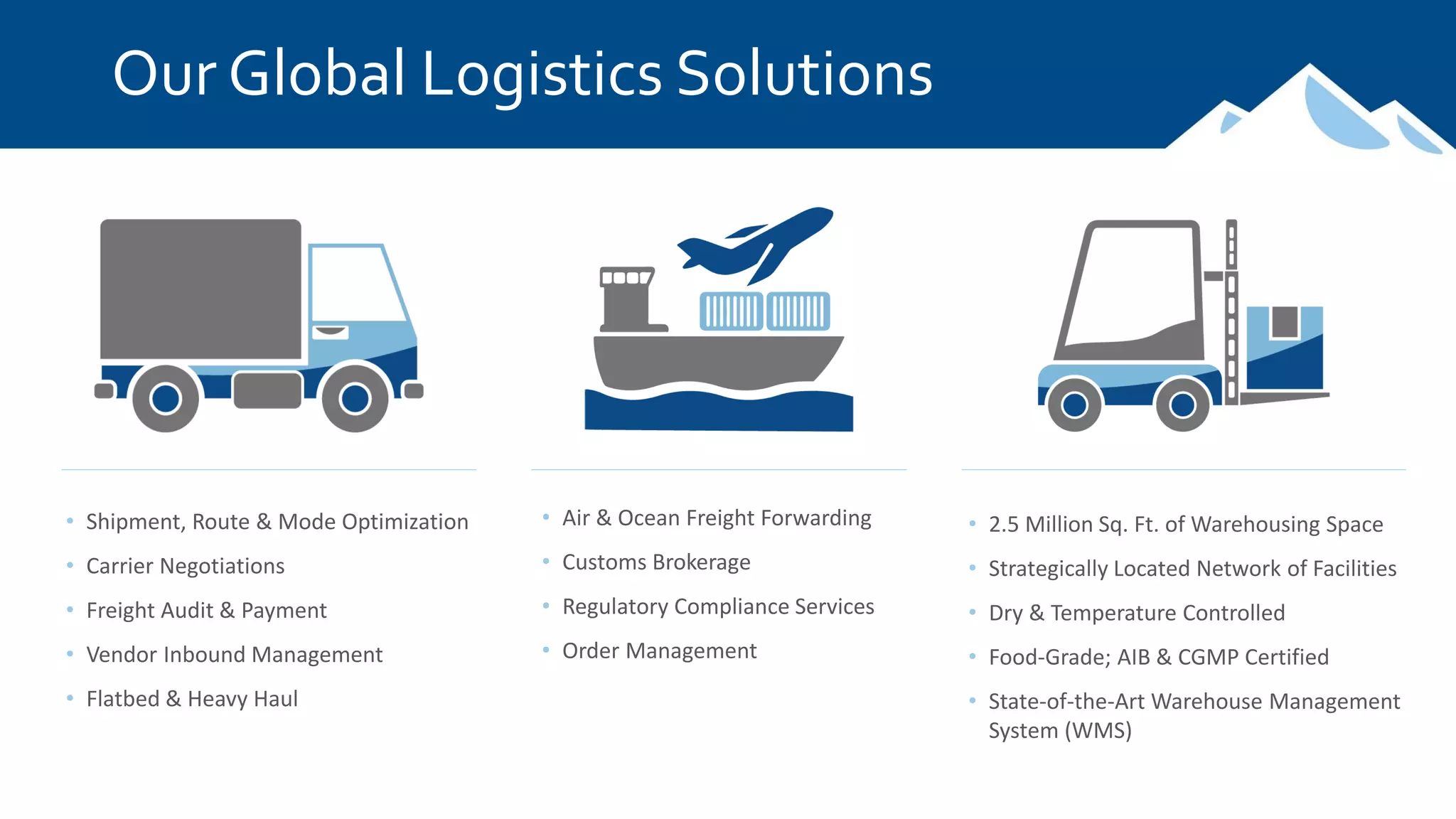 Ascent Global Logistics Overview | PDF