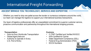 Ascent Global Logistics Overview | PDF