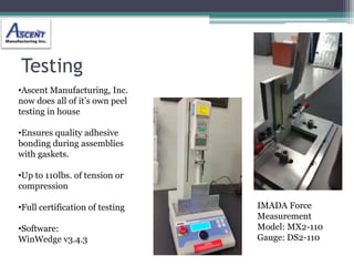 Ascent Manufacturing | PPT