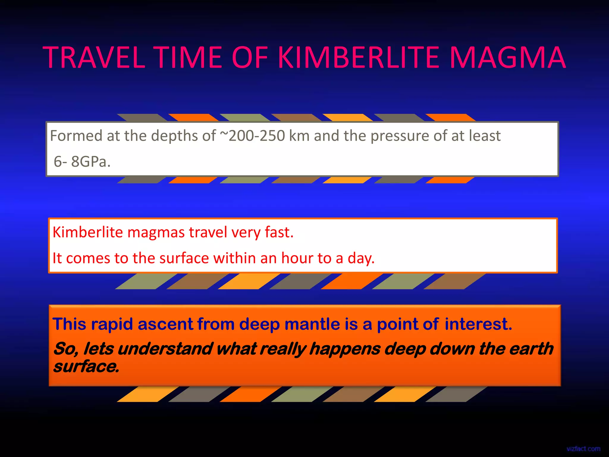 Ascent of kimberlite magma | PPTX
