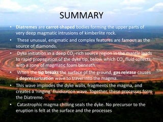 Ascent of kimberlite magma | PPTX