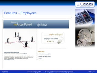 Ascent payroll sofware presentation | PPS