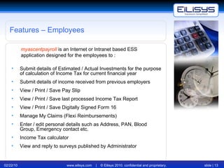 Ascent Payroll Presentation | PPS