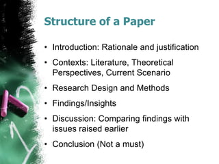 Research report Qualitative Psychology | PPT