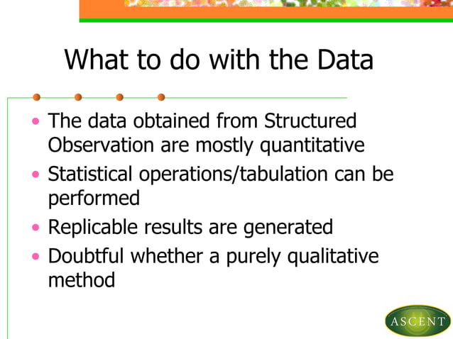 Structured observation as research_method | PDF | Science