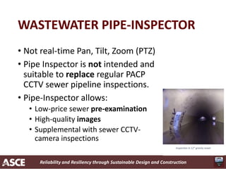 ASCE Pipelines 2017 MTA Pipe-Inspector paper presentation | PDF