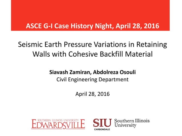 Seismic Earth Pressure Variations in Retaining Walls with Cohesive ...