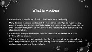 Ascetic or peritoneal fluid.pptx