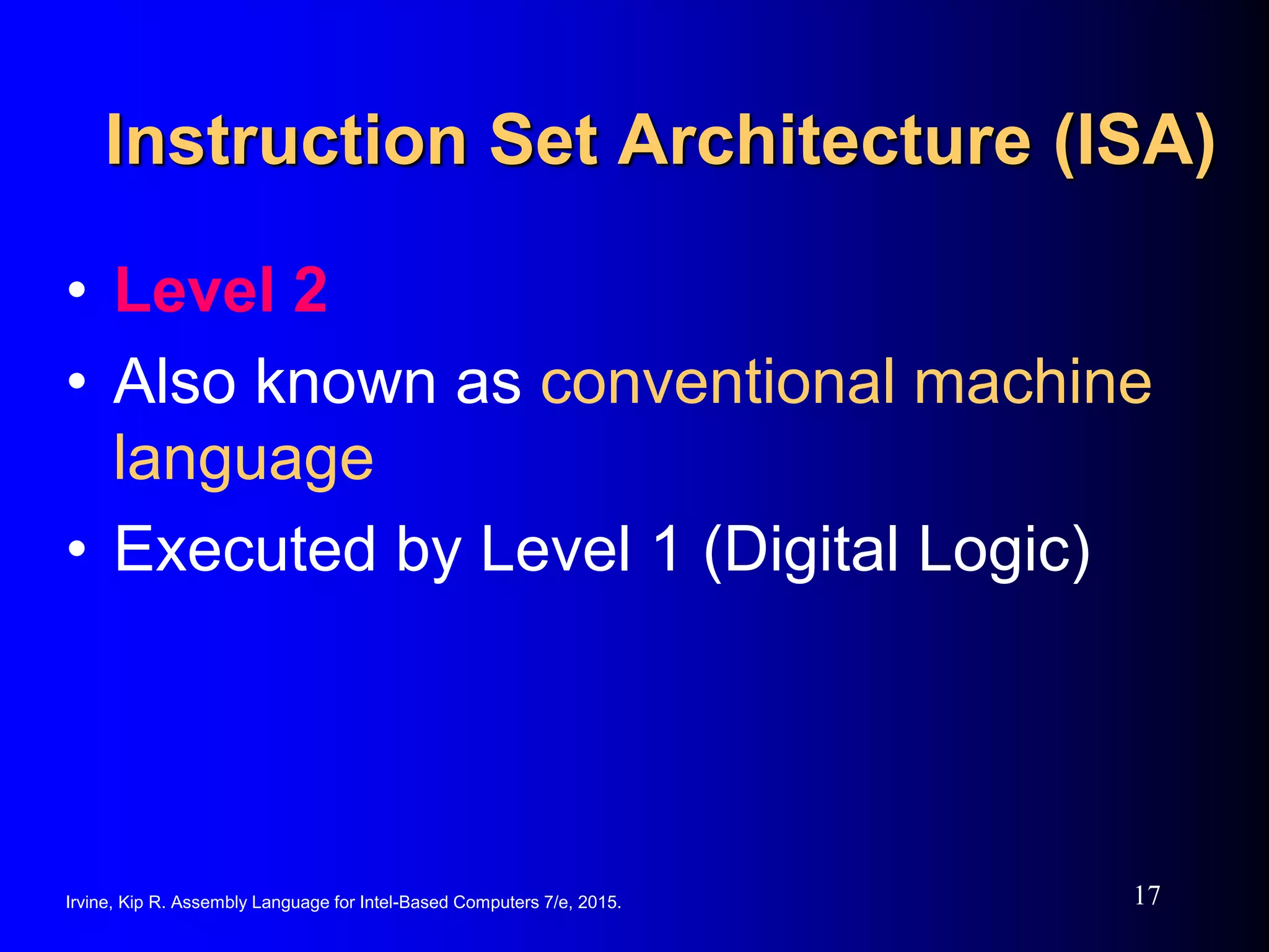 Assembly Language for x86 Processors 7th Edition Chapter 1: Basic Concepts | PDF