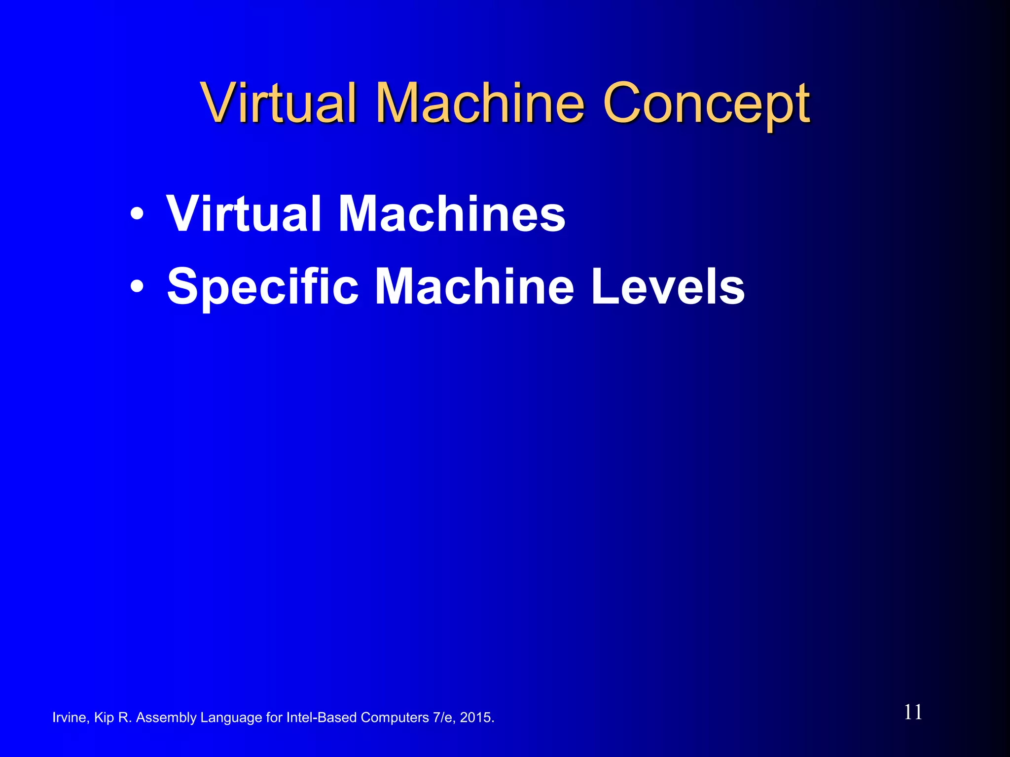 Assembly Language for x86 Processors 7th Edition Chapter 1: Basic Concepts | PDF