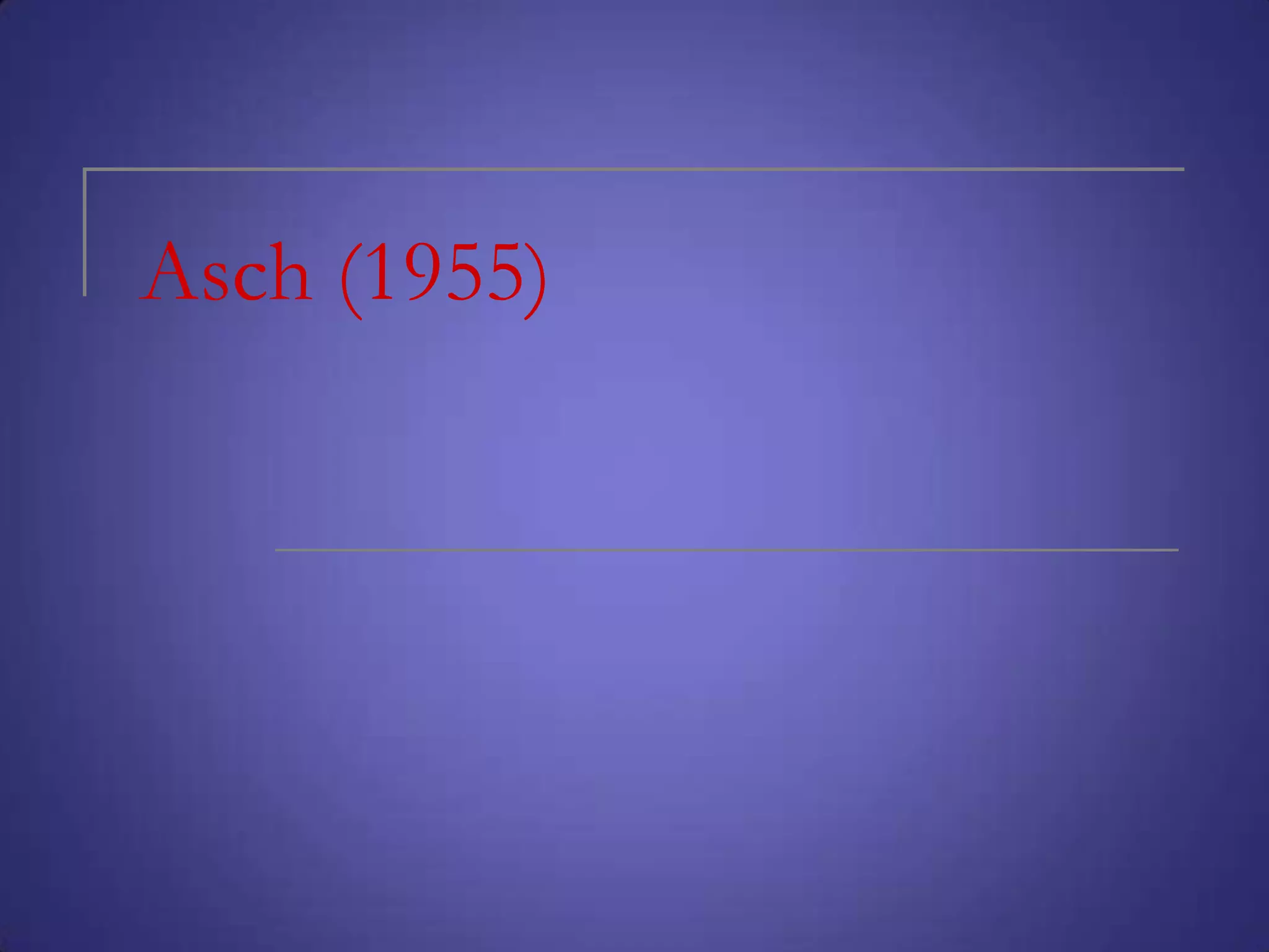 Asch Conformity Social Psychology AS | PPTX
