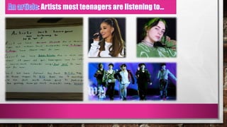 A school magazine grade 7d | PPTX