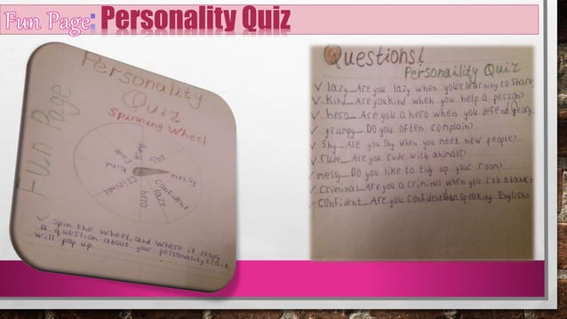 A school magazine grade 7d | PPTX