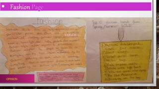 A school magazine grade 7d | PPTX