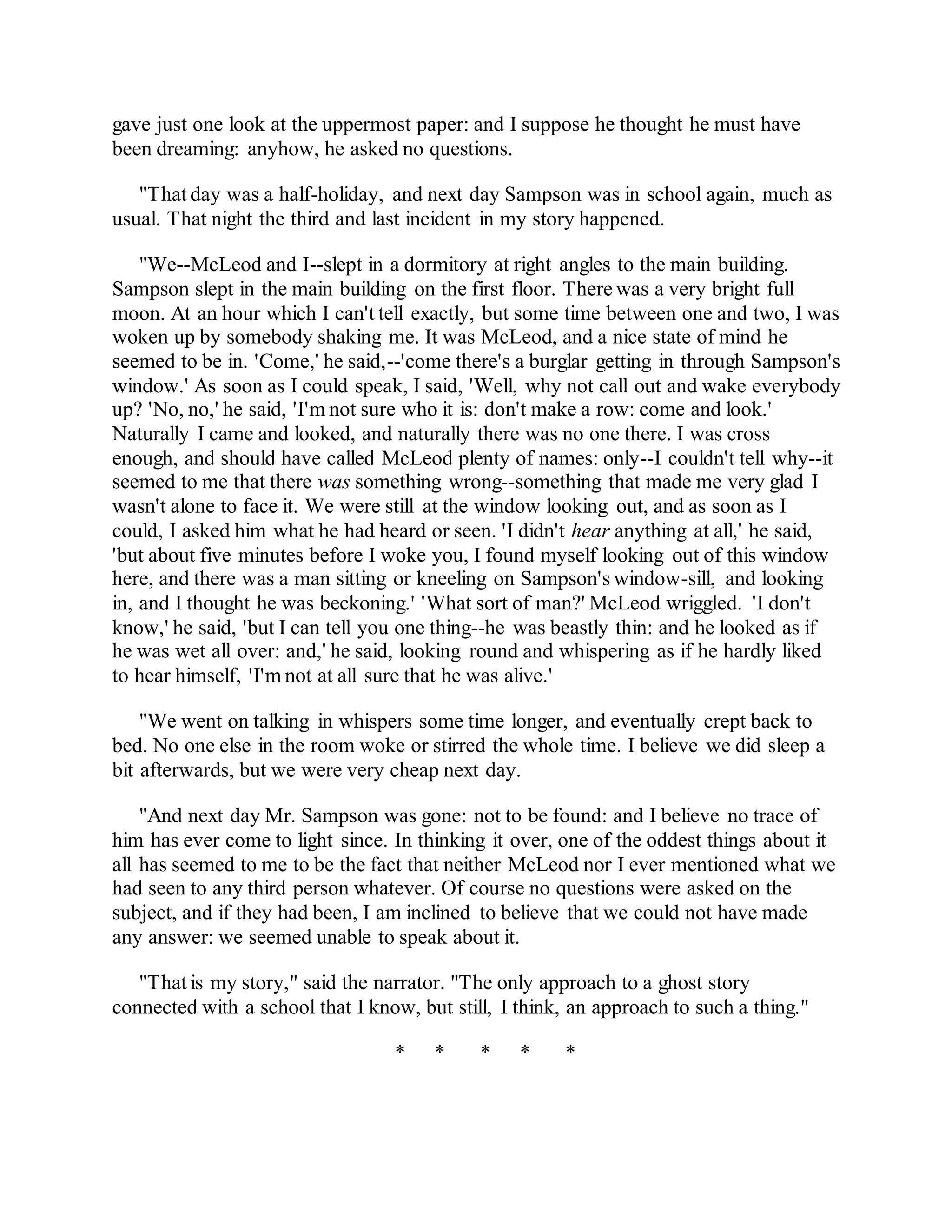 A school story | DOCX
