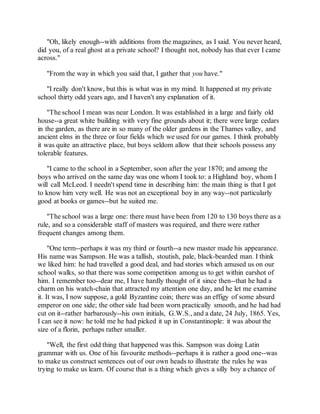 A school story | DOCX