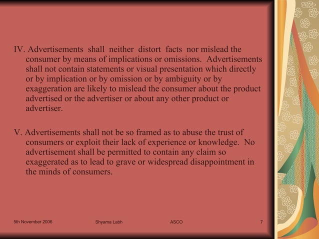 ASCI - Advertising | PPT