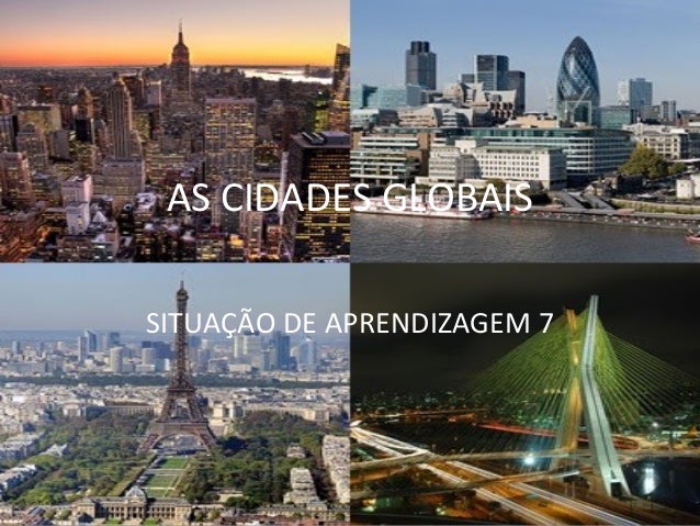 As cidades globais