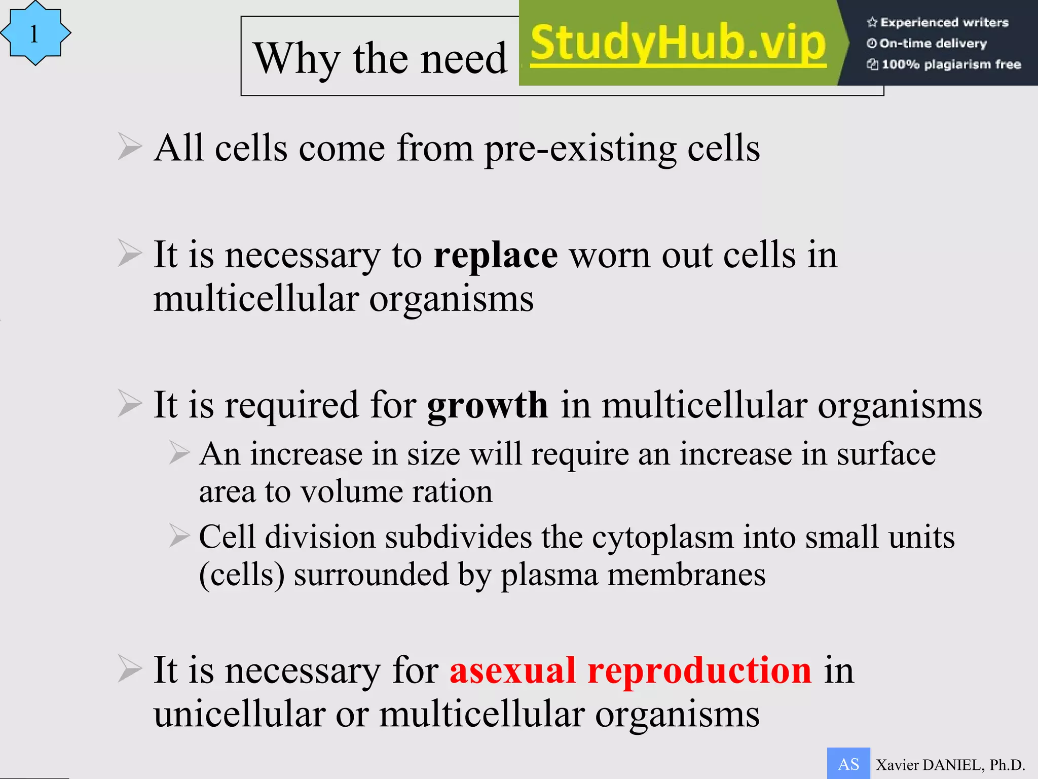 AS CIE Cell And Nuclear Division (Mitosis And Meiosis) | PPT