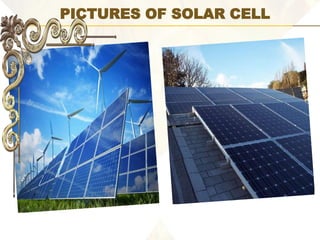 solar cell presentation | PPTX