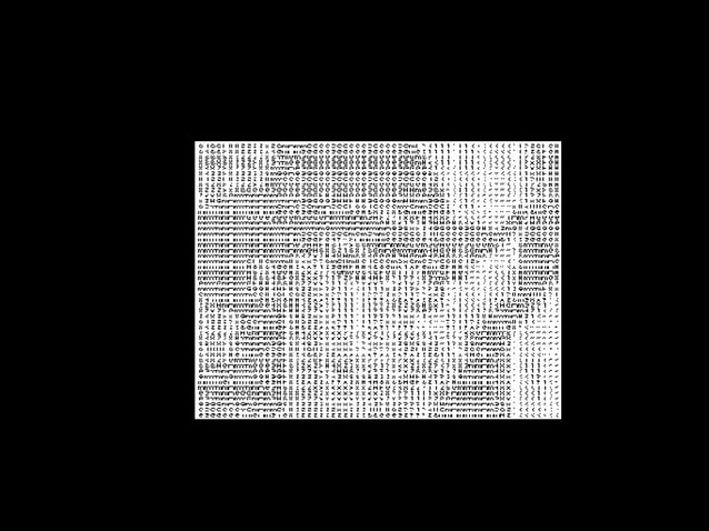 Ascii Art Presentacion By Jx | PPT