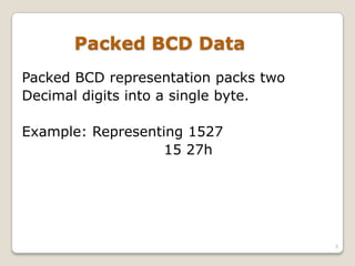 Ascii adjust & decimal adjust | PPTX