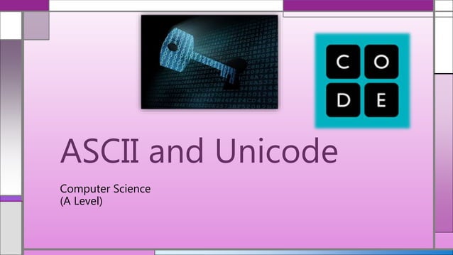 Ascii and Unicode (Character Codes) | PPTX | Computing | Technology & Computing