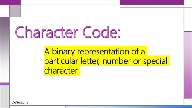 Ascii and Unicode (Character Codes) | PPTX | Computing | Technology & Computing