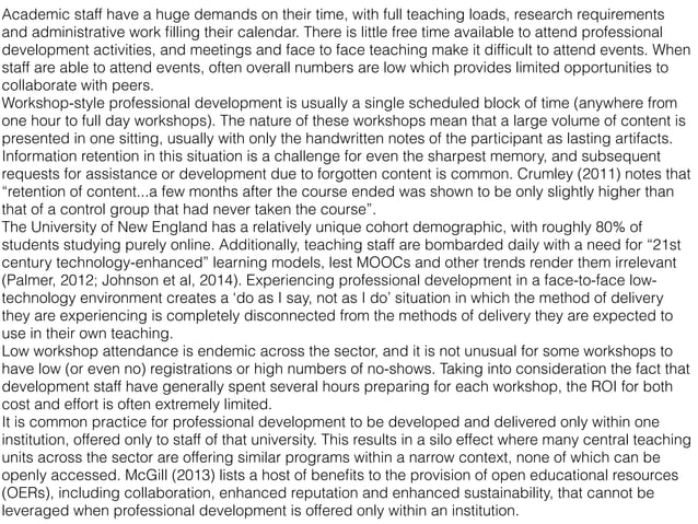 Ascilite 2014 presentation | PPT