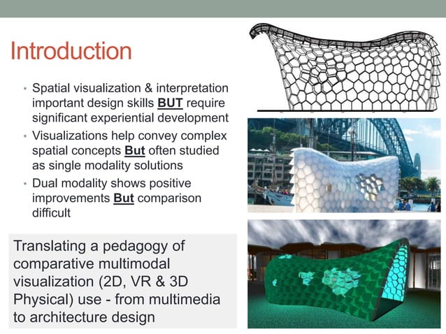 Towards a Pedagogy of Comparative Visualization in 3D Design Disciplines | PPTX | 3-D Graphics ...