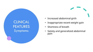 ASCITES-1.study of mechanisms of ascites fluid formation | PPT