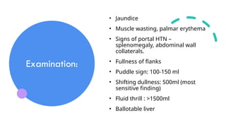 ASCITES-1.study of mechanisms of ascites fluid formation | PPT