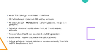 ASCITES-1.study of mechanisms of ascites fluid formation | PPT