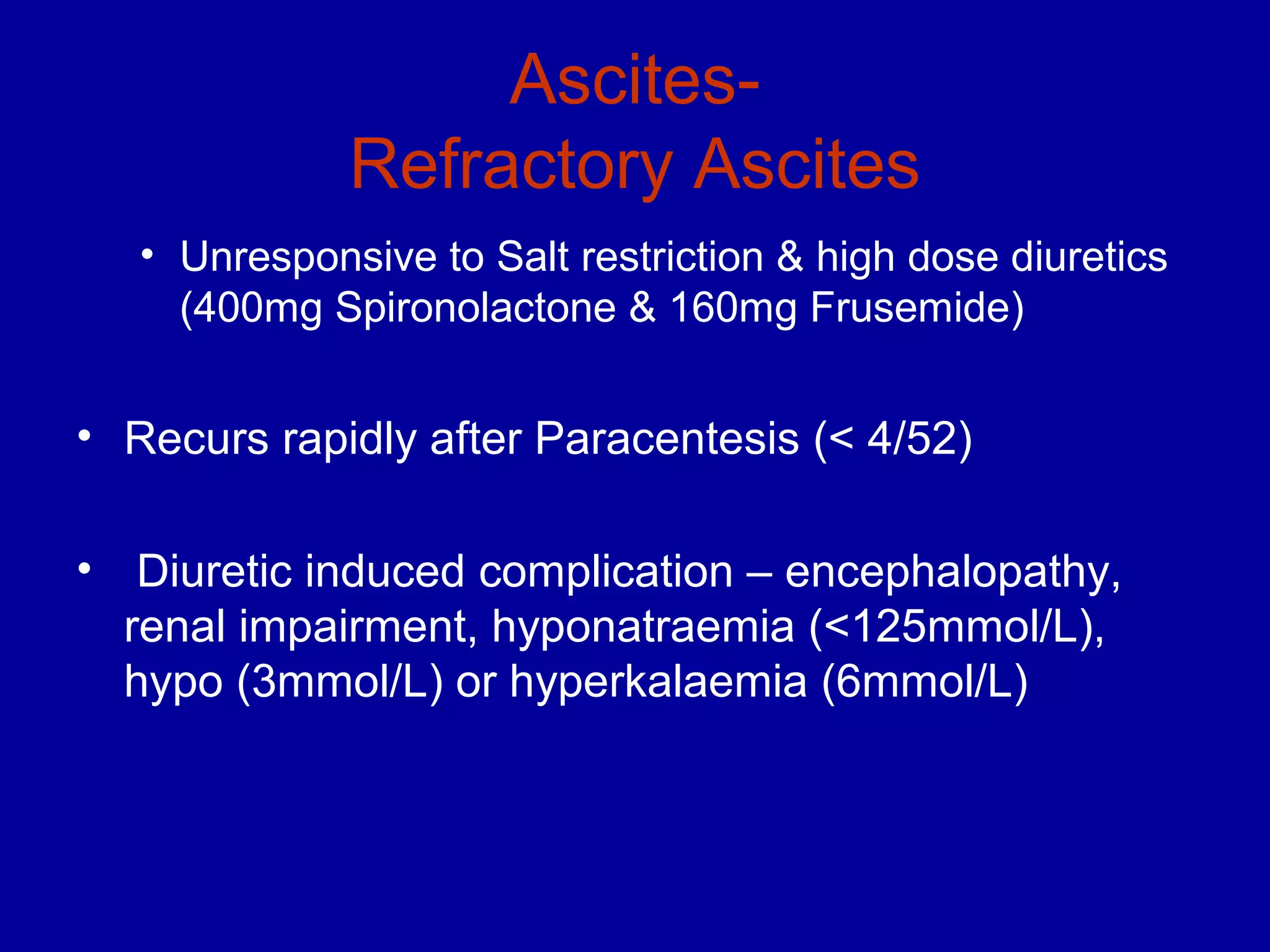 Ascites | PPT