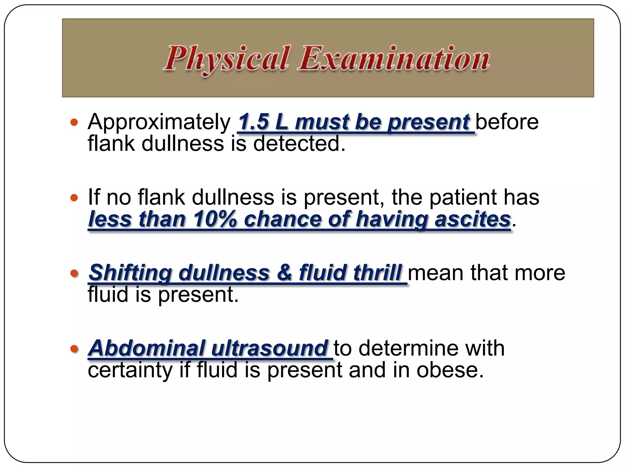 Ascites | PPTX