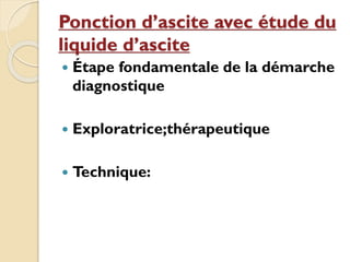 Ascites | PPTX