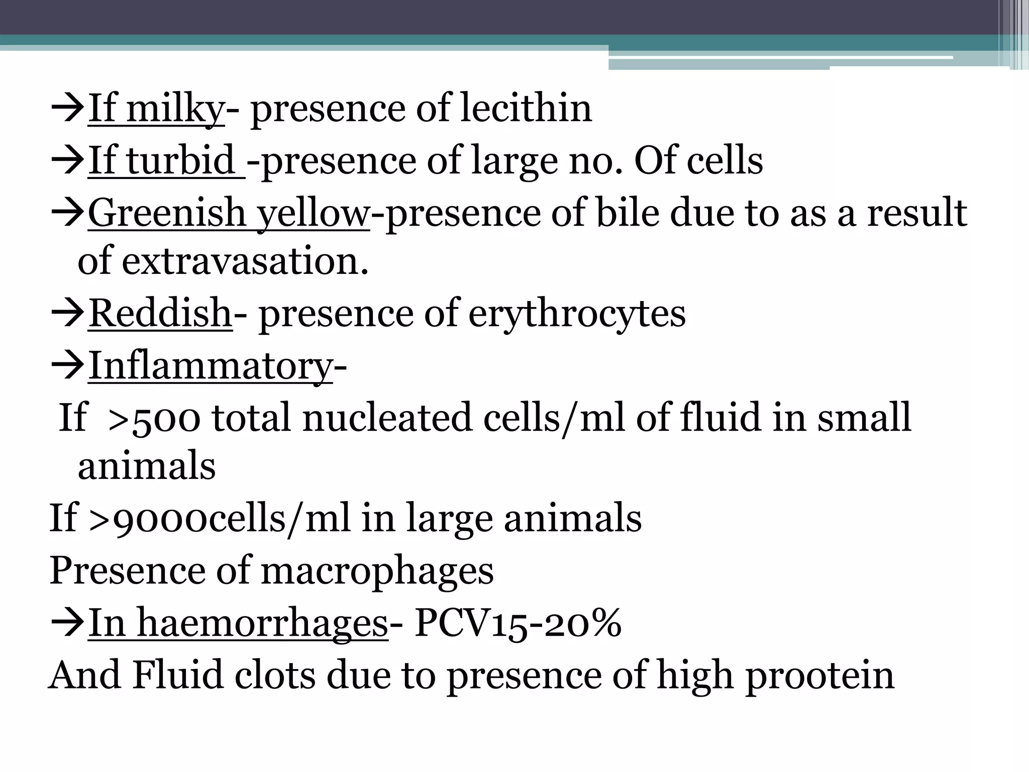 Ascites in domestic animals | PPTX