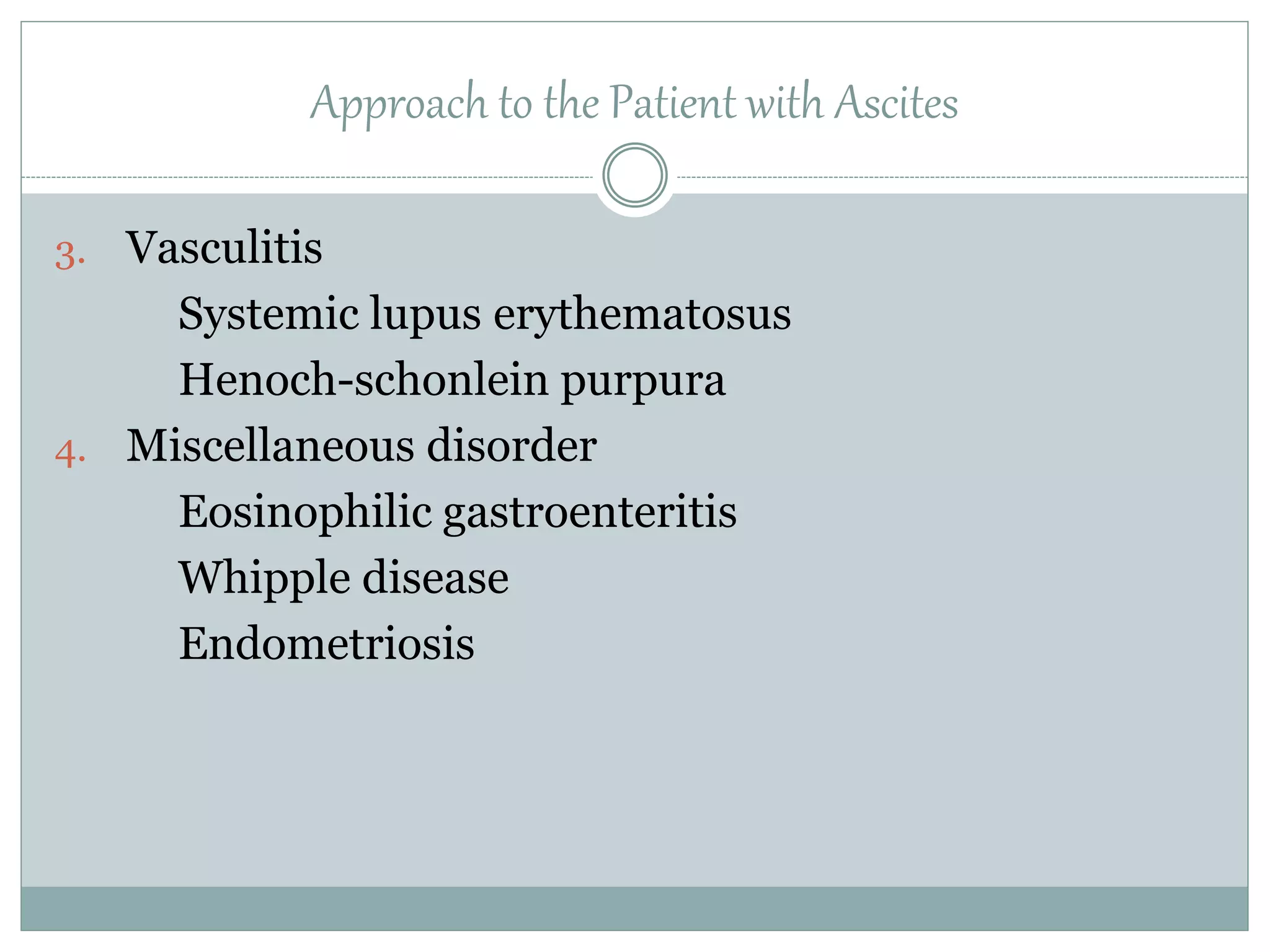 Ascites | PPTX