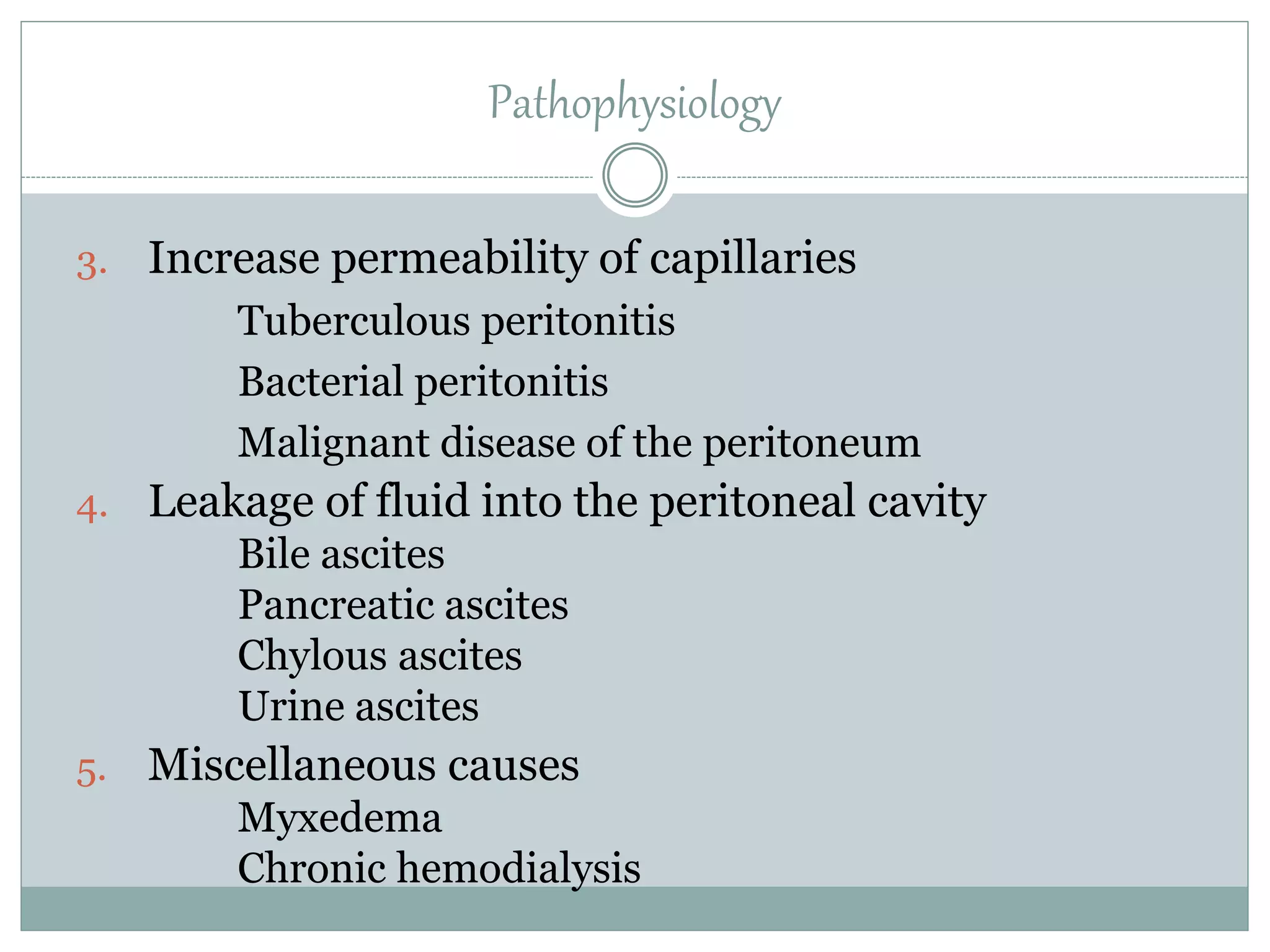 Ascites | PPTX